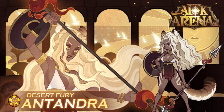 Antandra – The Desert Fury (New Hero) - AFK Arena Guide