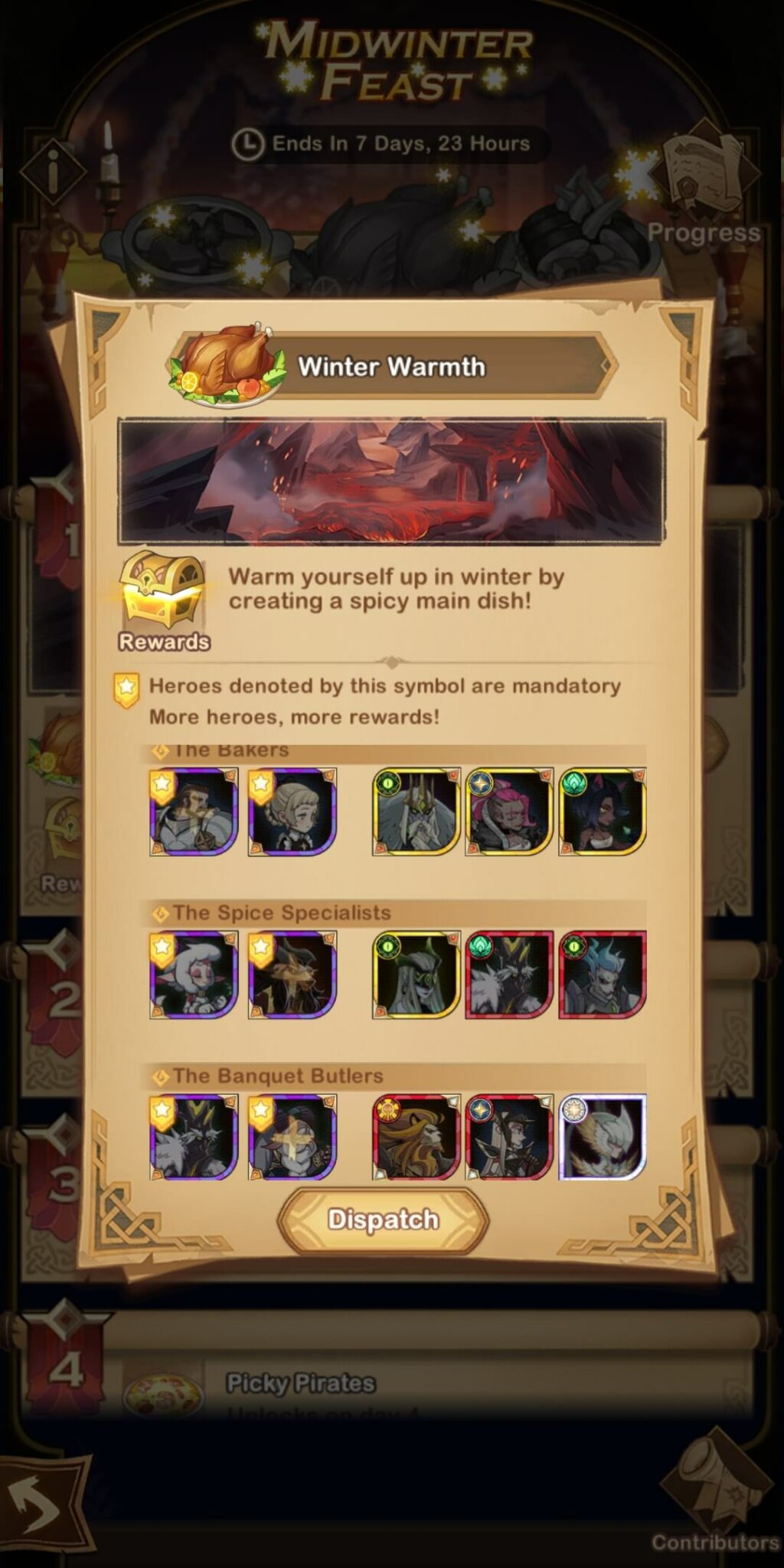 Midwinter Feast Guide (Free Satrana Skin) - AFK Arena Guide