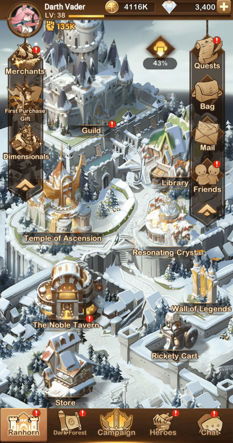 AFK Arena v1.29 Update: Winter Theme, New Faction, Hero, UI