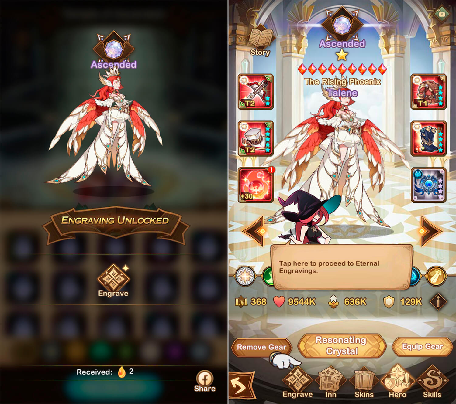 Eternal Engravings Tier List Guide 1 107 Update AFK Arena Guide