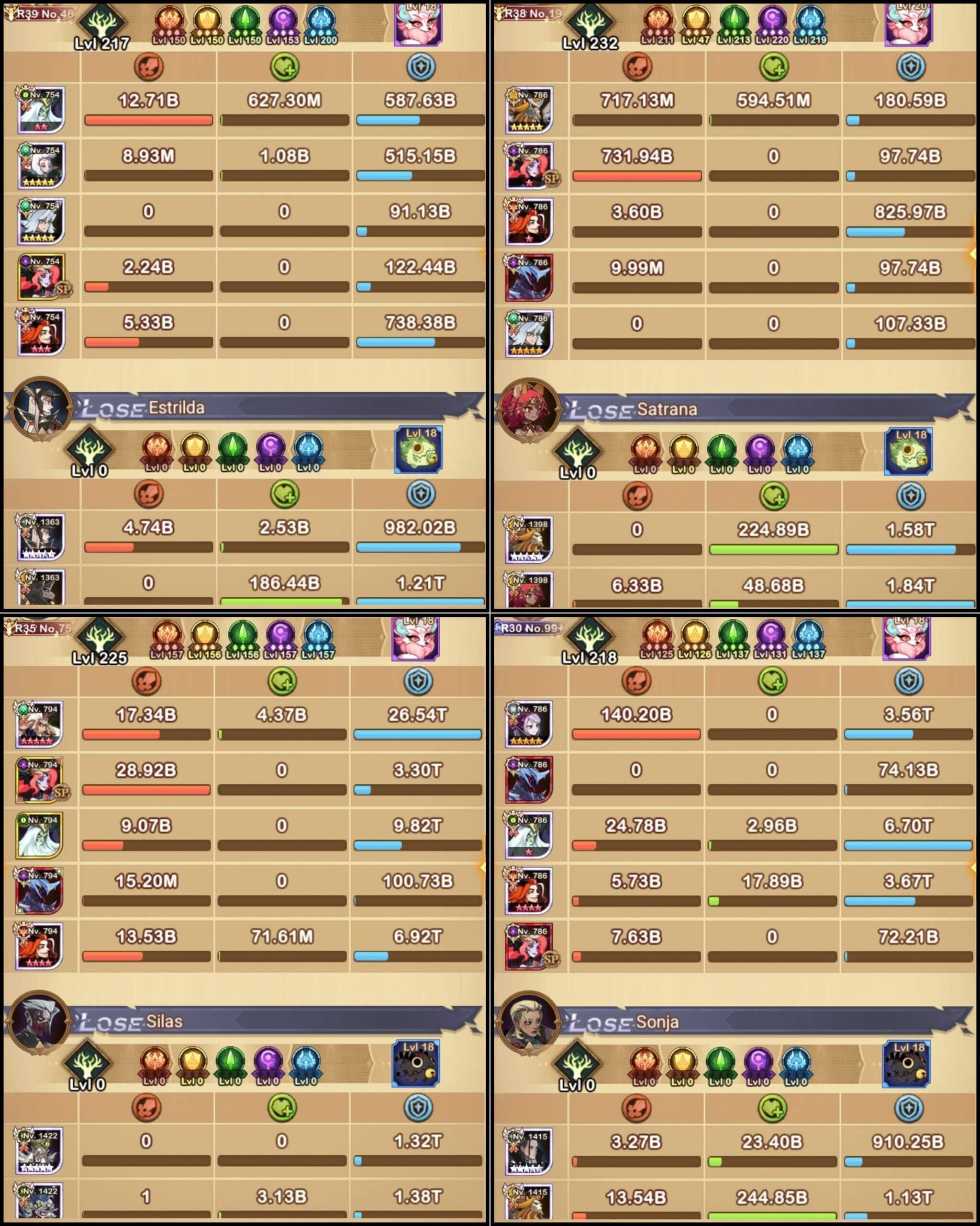 Campaign Formations for Late/End Game - AFK Arena Guide
