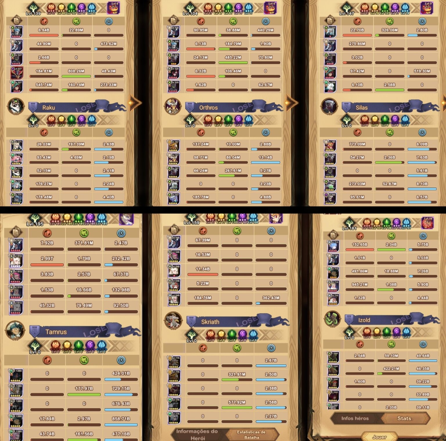 Campaign Formations for Late/End Game - AFK Arena Guide