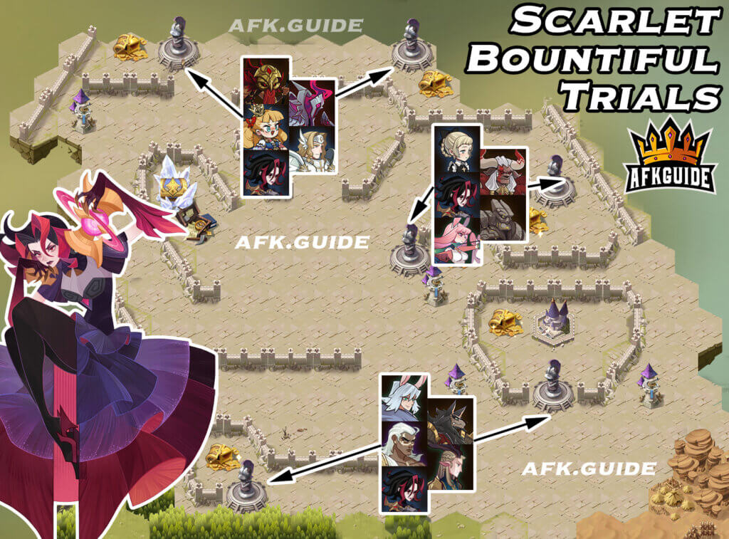 Bountiful Trials Team Walkthrough: Joan of Arc | AFK Arena