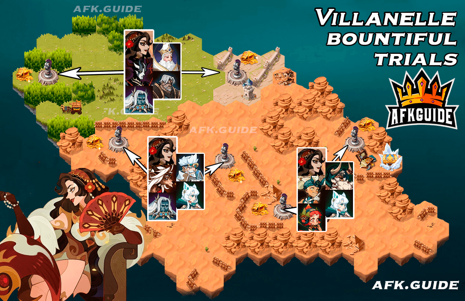 Bountiful Trials Team Walkthrough: Mira - AFK Arena Guide