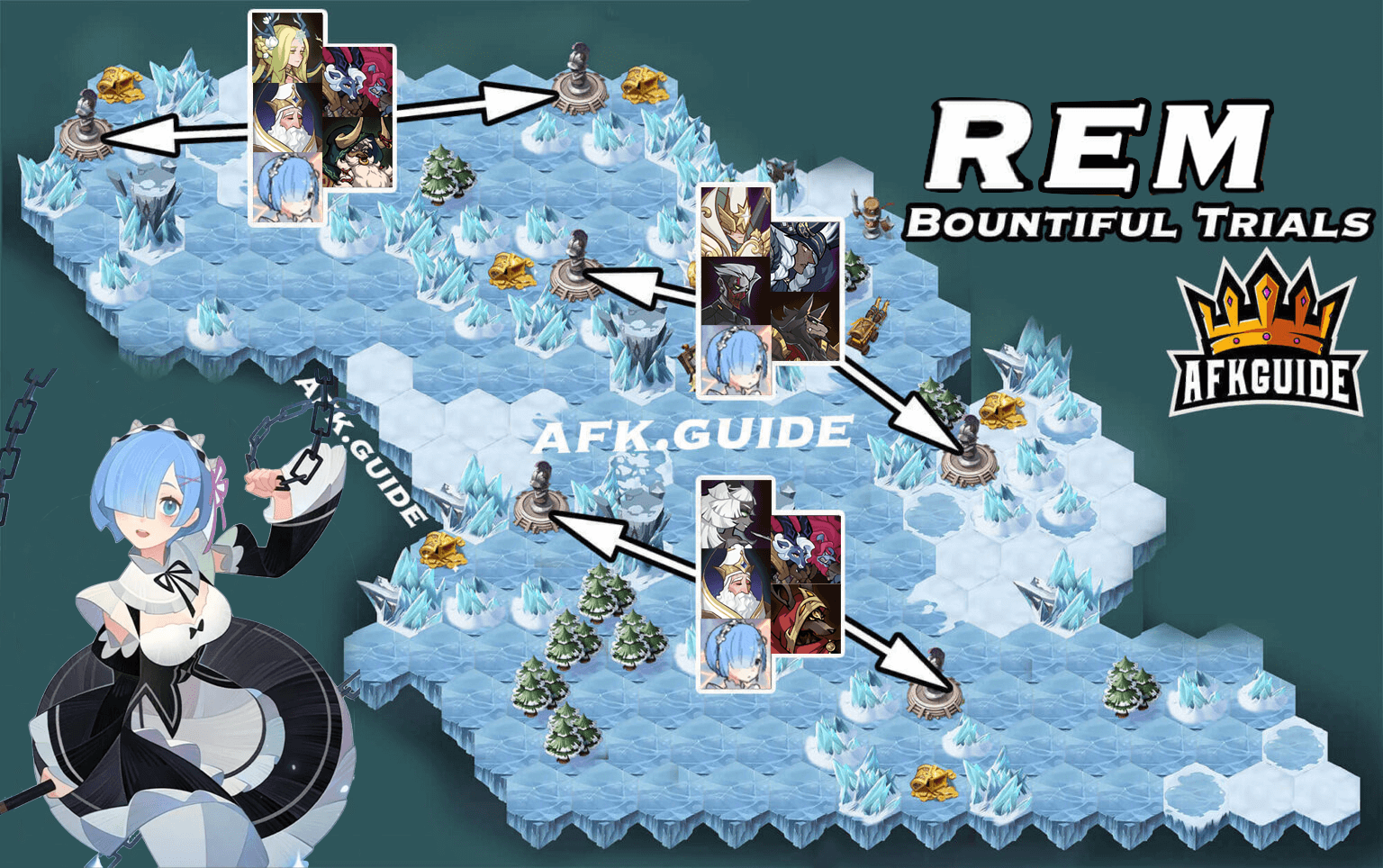 Bountiful Trials Team Walkthrough: Lavatune – Abyssal Rocker - AFK ...