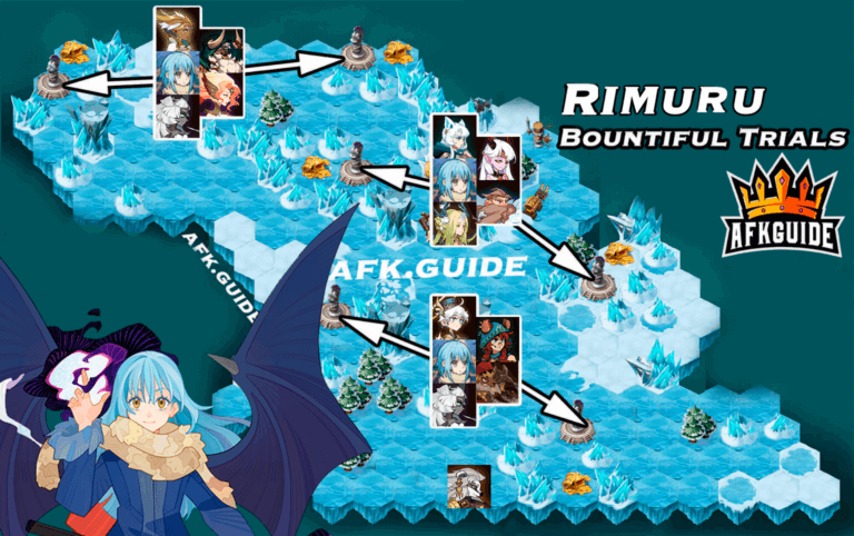 Bountiful Trials Team Walkthrough: Envydiel - AFK Arena Guide